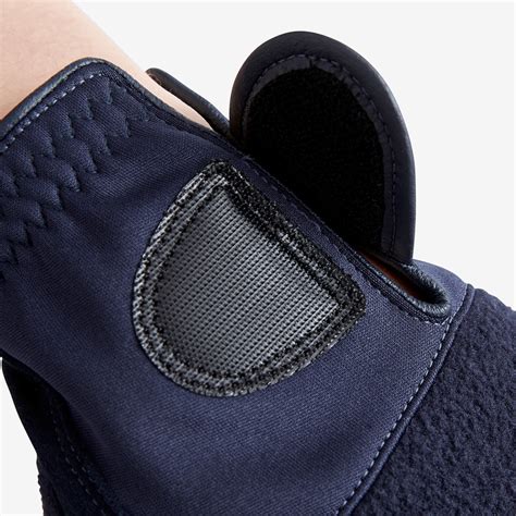 Luvas De Golf Inverno Mulher Cw Azul Marinho Decathlon