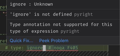 Ignore Typing Annotations · Issue 108 · Microsoftpyright · Github