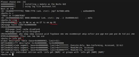 计算机系统结构与操作系统实验三（3） 进入保护模式操作系统实验怎么解决后面显示的内容会覆盖进入保护模式的提示信息的问题 Csdn博客