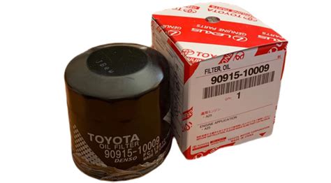 Фильтр масляный Toyota 90915-10009 - купить по выгодным ценам в ...