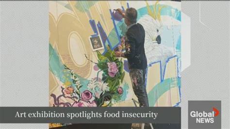 Art Exhibition Spotlights Food Insecurity Watch News Videos Online