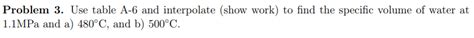 solved problem 3 use table a 6 and interpolate show work