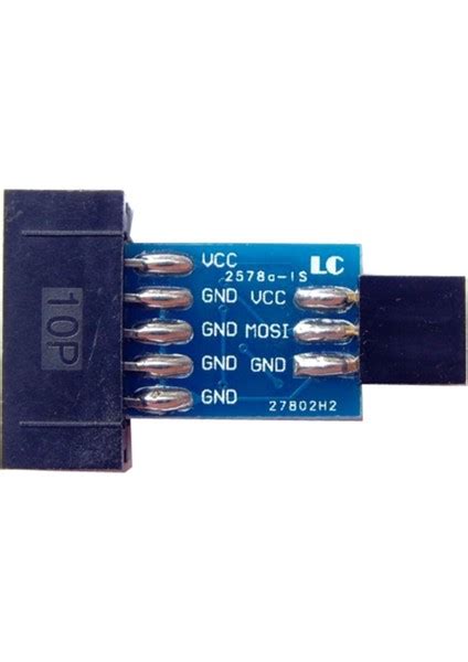 10 Pin To 6 Pin Atmel Programlayıcı Çevirici Kartı Arduino Fiyatı