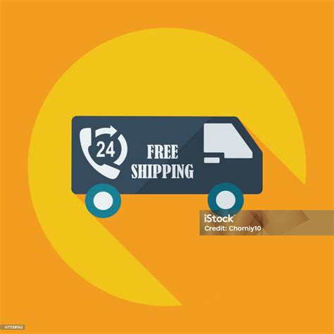 평편 현대적인 설계와 그림자 아이콘 자동차모드 택배지 2015년에 대한 스톡 벡터 아트 및 기타 이미지 2015년 검색 엔진 라벨 Istock