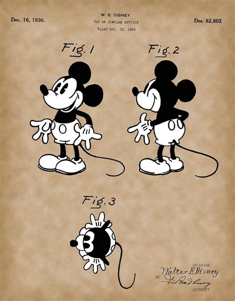 Patent Patent Explore Design Mickeymouse Waltdisneyworld Discover Innovation Creative