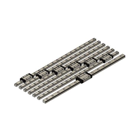 Linear Rails V R X Silver