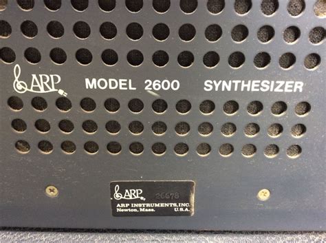 MATRIXSYNTH Vintage Arp Synthizser And Keyboard Model P SN