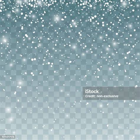 눈 패턴입니다 떨어지는 눈송이 투명 한 배경에서 벡터 일러스트 레이 션 격리 됨 겨울에 대한 스톡 벡터 아트 및 기타 이미지 겨울 계절 날씨 Istock