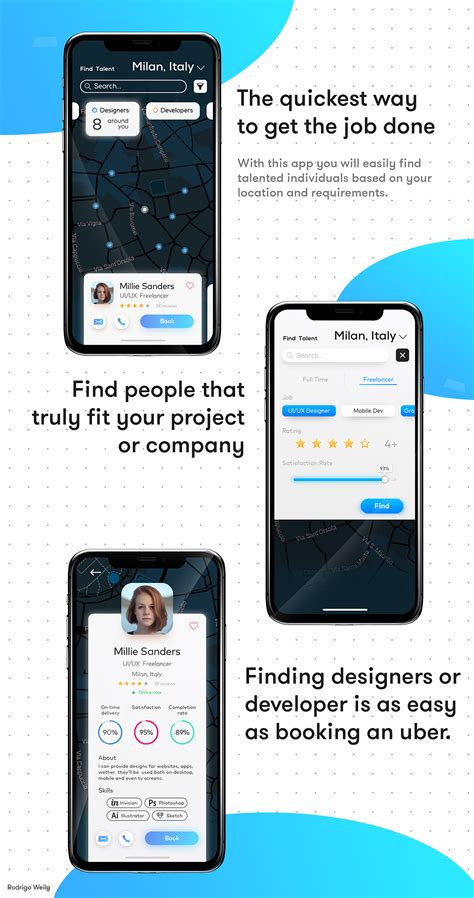 Freelancing App Ui On Behance