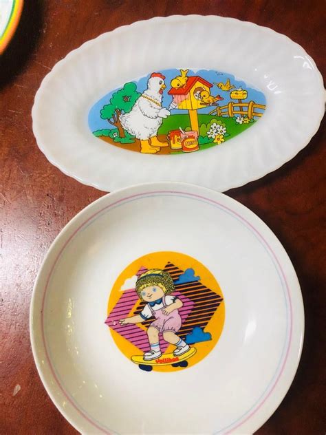 Jollibee Vintage And Authentic Plates Furniture And Home Living