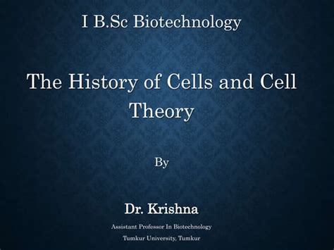 Cell And Cell Theory Pptx