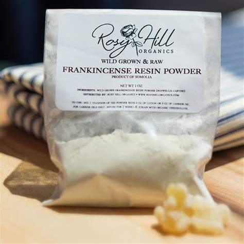 Frankincense Resin Extract Powder Rosy Hill Organics