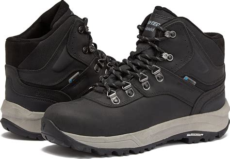 HI-TEC Altitude VI I WP Leather Waterproof Men's Hiking Boots, Upgraded ...