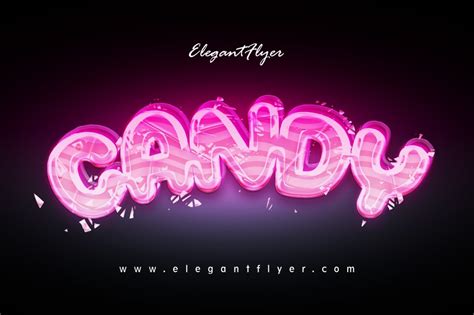 Free Text Effects Templates In Psd By Elegantflyer