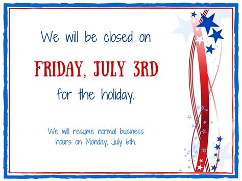 Enjoy Independence Day Weekend