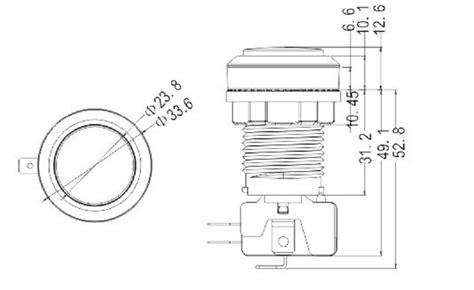 LED Eclipse Push Button