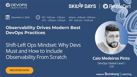 Caio Medeiros Pinto On Linkedin Skilupdays Observability Devops