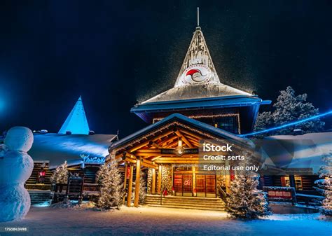 Santa Claus Village And The Arctic Circle In Rovaniemi Lapland Finland