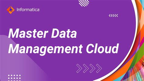 exclusive webinar series on informatica cloud session 3 master data