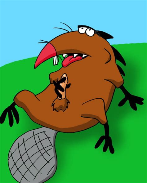 Rule 34 Angry Beavers Anthro Beaver Brown Body Brown Fur Daggett