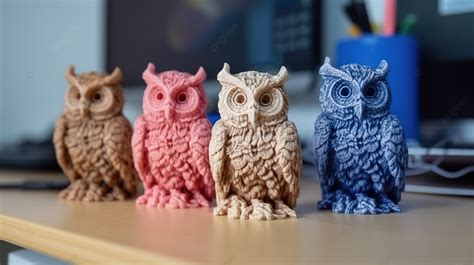 3d 프린팅된 올빼미 모델이 바탕화면에 자랑스럽게 자리잡고 있습니다 3d 프린트 3d 프린터 인쇄기 배경 일러스트 및 사진 무료 다운로드 Pngtree