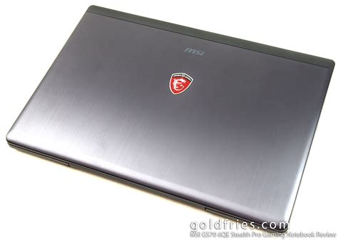 Msi Gs Qe Stealth Pro Gaming Notebook Review Goldfries