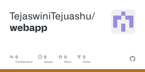 github tejaswinitejuashu webapp