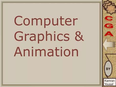 Ppt Computer Graphics And Animation Powerpoint Presentation Free