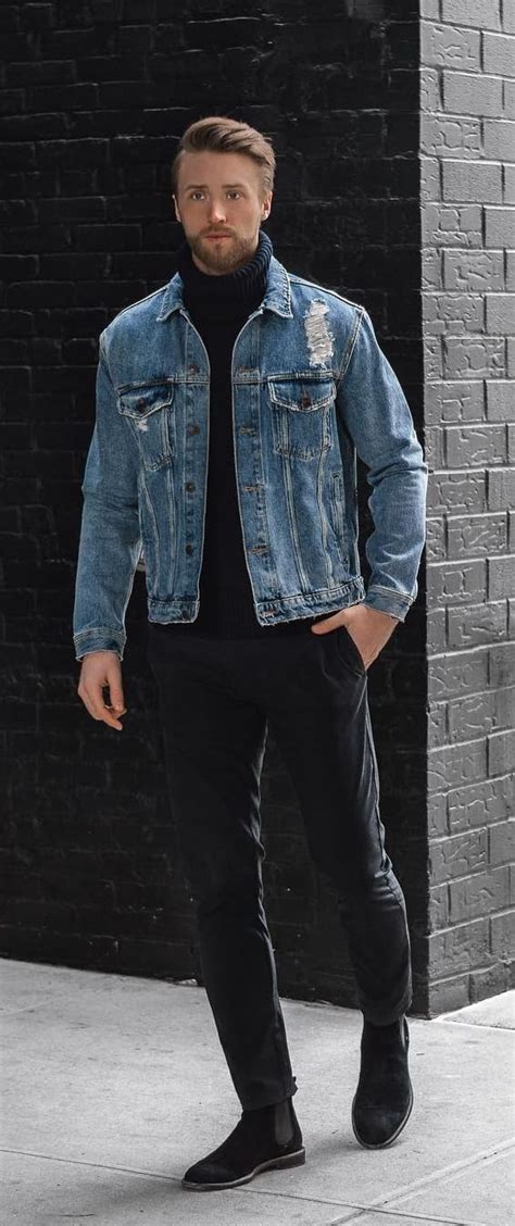 5 Simple And Stylish Denim Jackets Ideas For Men This Year