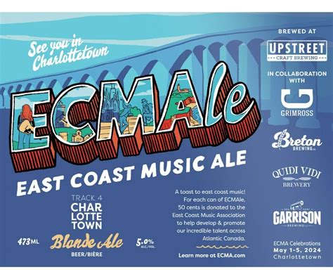 an atlantic collaboration five breweries come together to support ecma