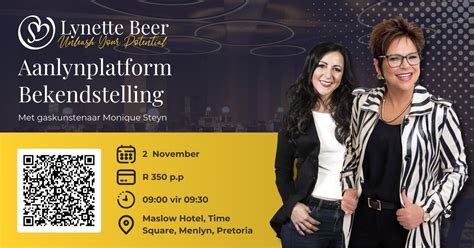 Lynette Beer Aanlynplatform Bekendstelling Time Square South Africa Pretoria Gt November