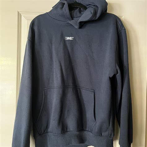 Elite Eleven Classic Hoodie In Navy Unisex Size Depop