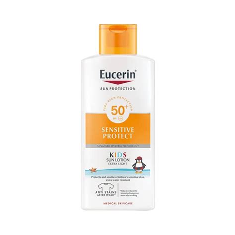 Eucerin Loción Solar Infantil Con Factor De Protección 50 Muy Alto