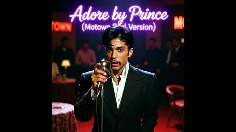 Prince — Adore” 1950s Motown Soul Reimagining Youtube