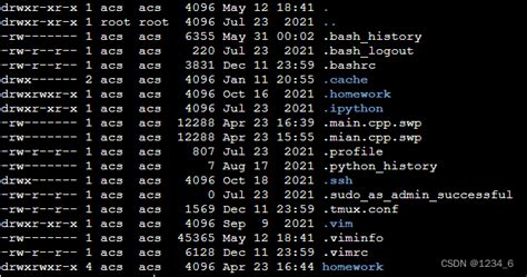 Linux的文件属性和常用命令linux查看文件特殊属性命令 Csdn博客