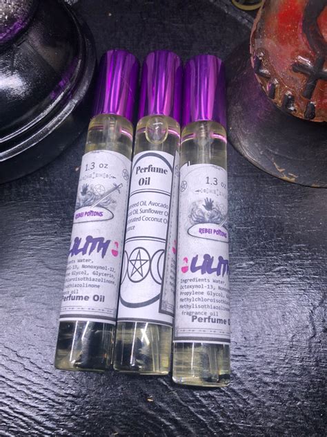 Lilith Perfume Oil Rebel Potions