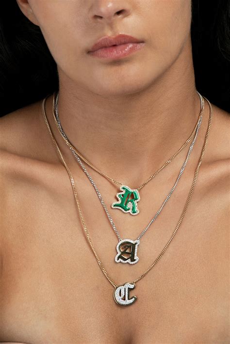 Initial Necklace Color EÉra