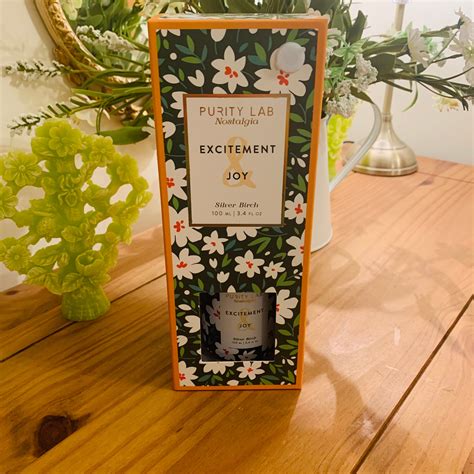 Excitement Joy Silver Birch Purity Lab Diffuser Super Duper Candle