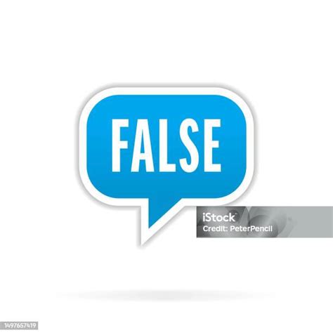 False 말풍선 알림 템플릿입니다 텍스트가 있는 벡터 스톡 일러스트레이션 기포에 대한 스톡 벡터 아트 및 기타 이미지 기포 대화 풍선 문자 기호 라벨 Istock