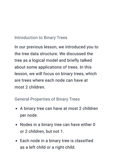 SOLUTION Introduction To Binary Tree Studypool