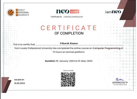 utkarsh kumar on linkedin i m excited to share that i have earned a