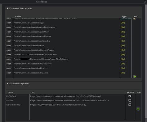 Adding And Updating Extensions Guide — Isaac Sim Documentation
