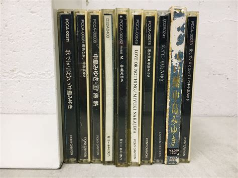 Yahooオークション Z0699 25 Cd 中島みゆき グッバイガール