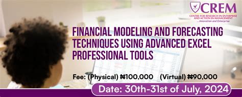 Financial Modeling And Forecasting Techniques Using Advanced Excel