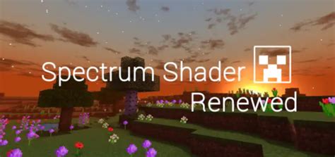 Spectrum Shader Mods For Minecraft