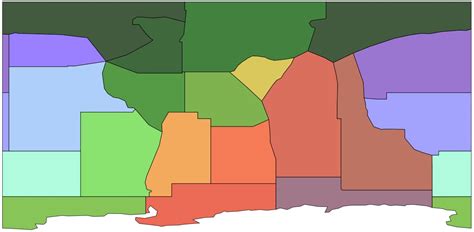 Qgis Fill In Spaces Between Polygon Features Voronoi Style Geographic Information Systems