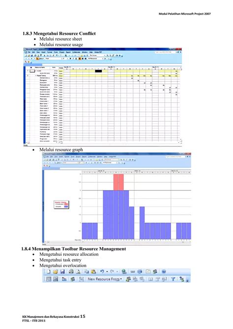 Tutorial Ms Project Untuk Proyek Konstruksi Doc