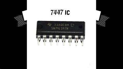 Unlocking The Secrets 7447 Decoder Datasheet Demystified