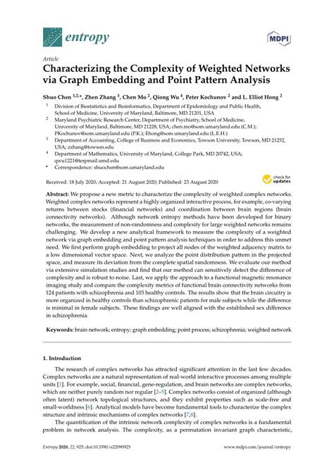 pdf characterizing the complexity of weighted networks via graph