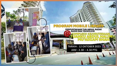 Program Read Uitm Program Mobile Library Di Perkarangan Masjid Al Wathiqu Billah Tuanku Mizan